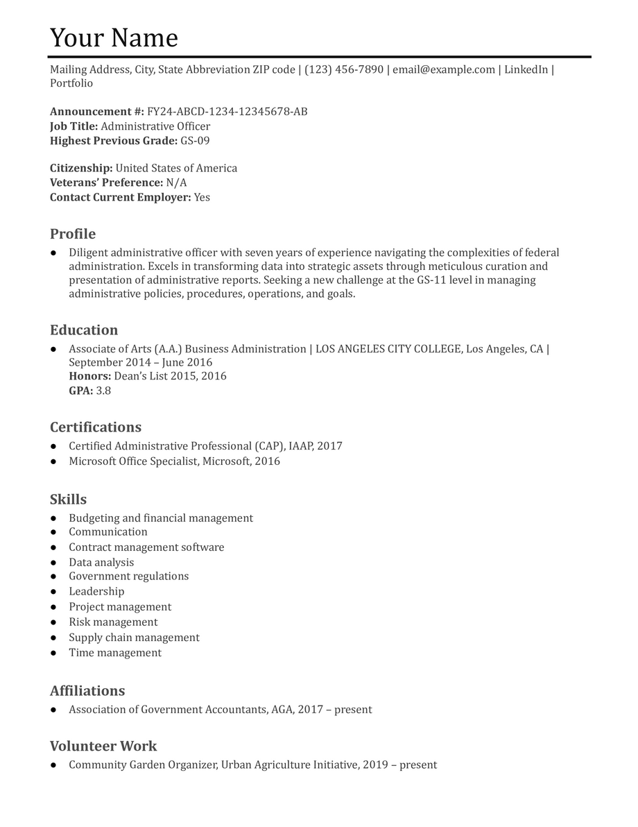 Military Resume Templates and Examples for 2024 - ResumeTemplates.com