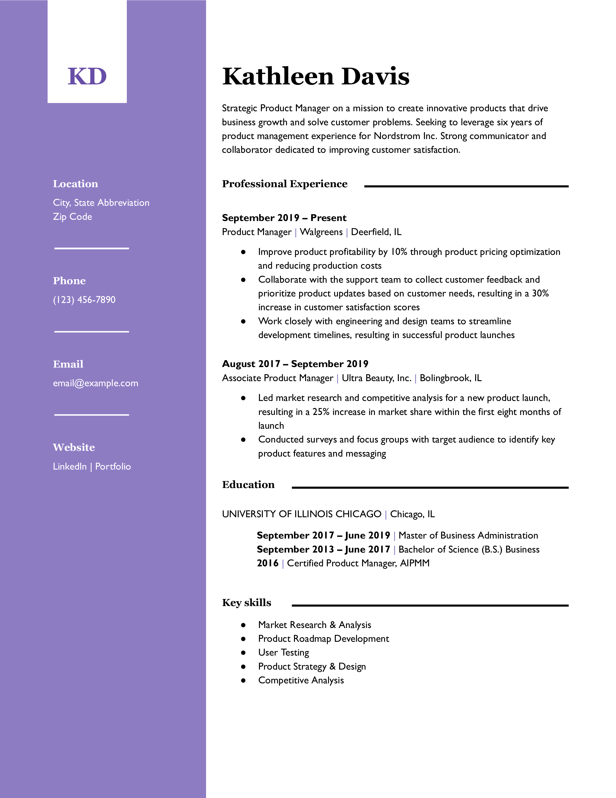 Resume Examples for 2024 - ResumeTemplates.com