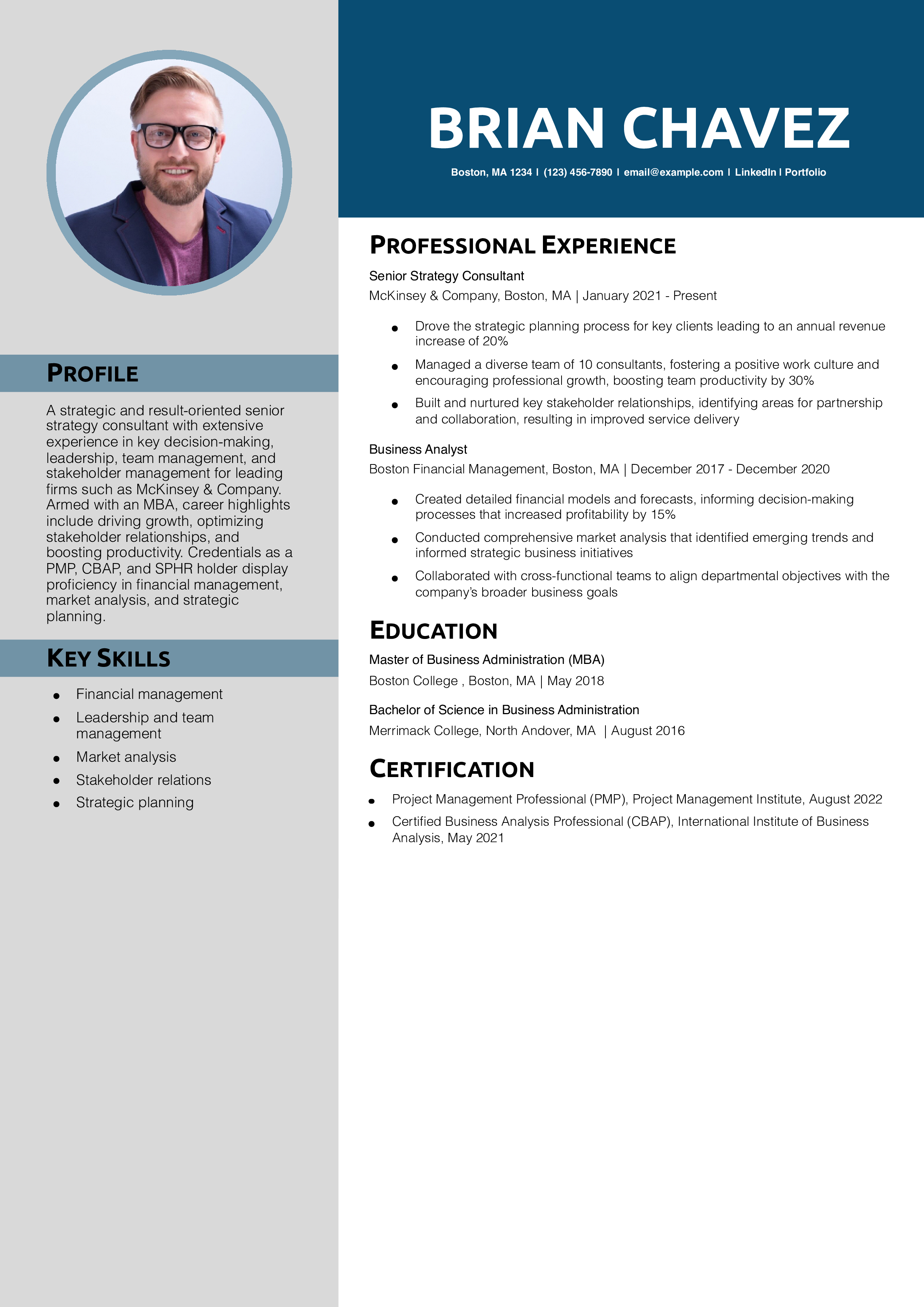 Best Business Resume Examples and Templates for 2025